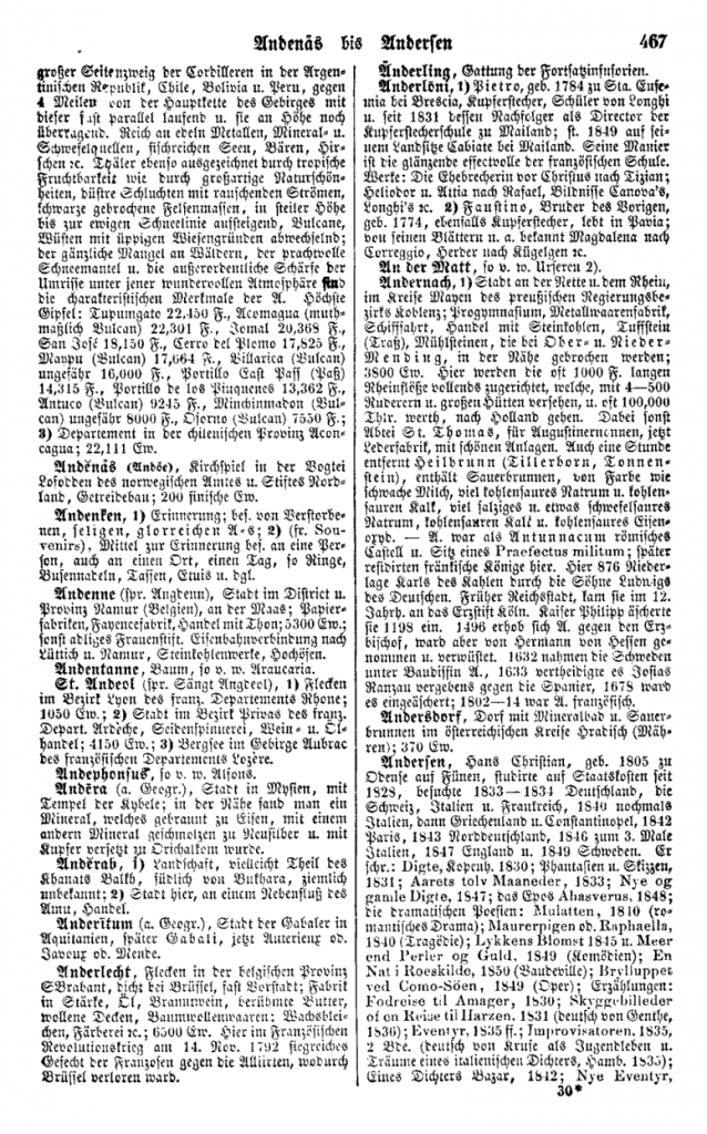 pierer-lexikoneintrag - Hans Christian Andersen